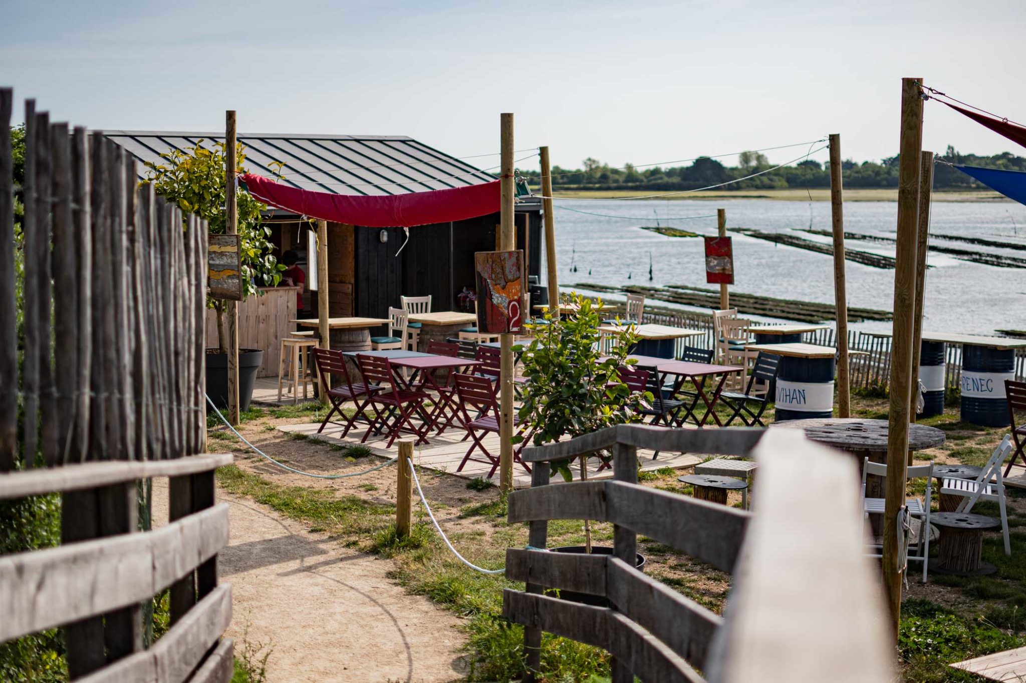 Les huitres de la pointe du Logeo - Bienvenue au chantier Equinoxe